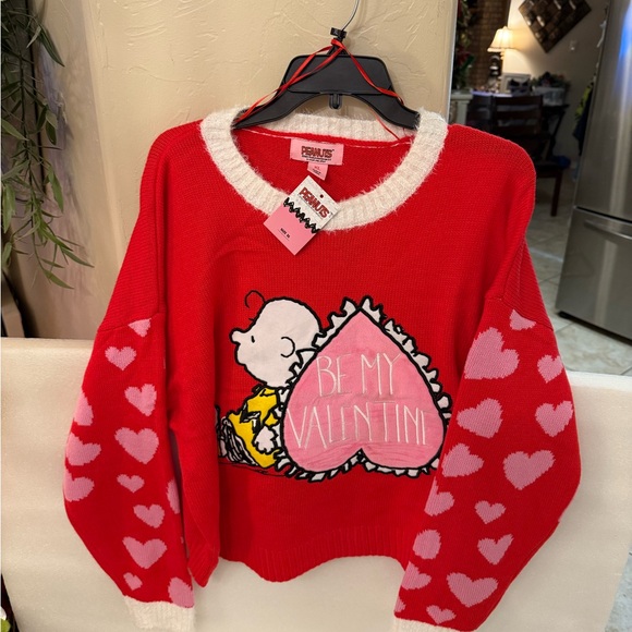 Peanuts | Sweaters | Valentines Peanuts Snoopy Sweater With Be My ...